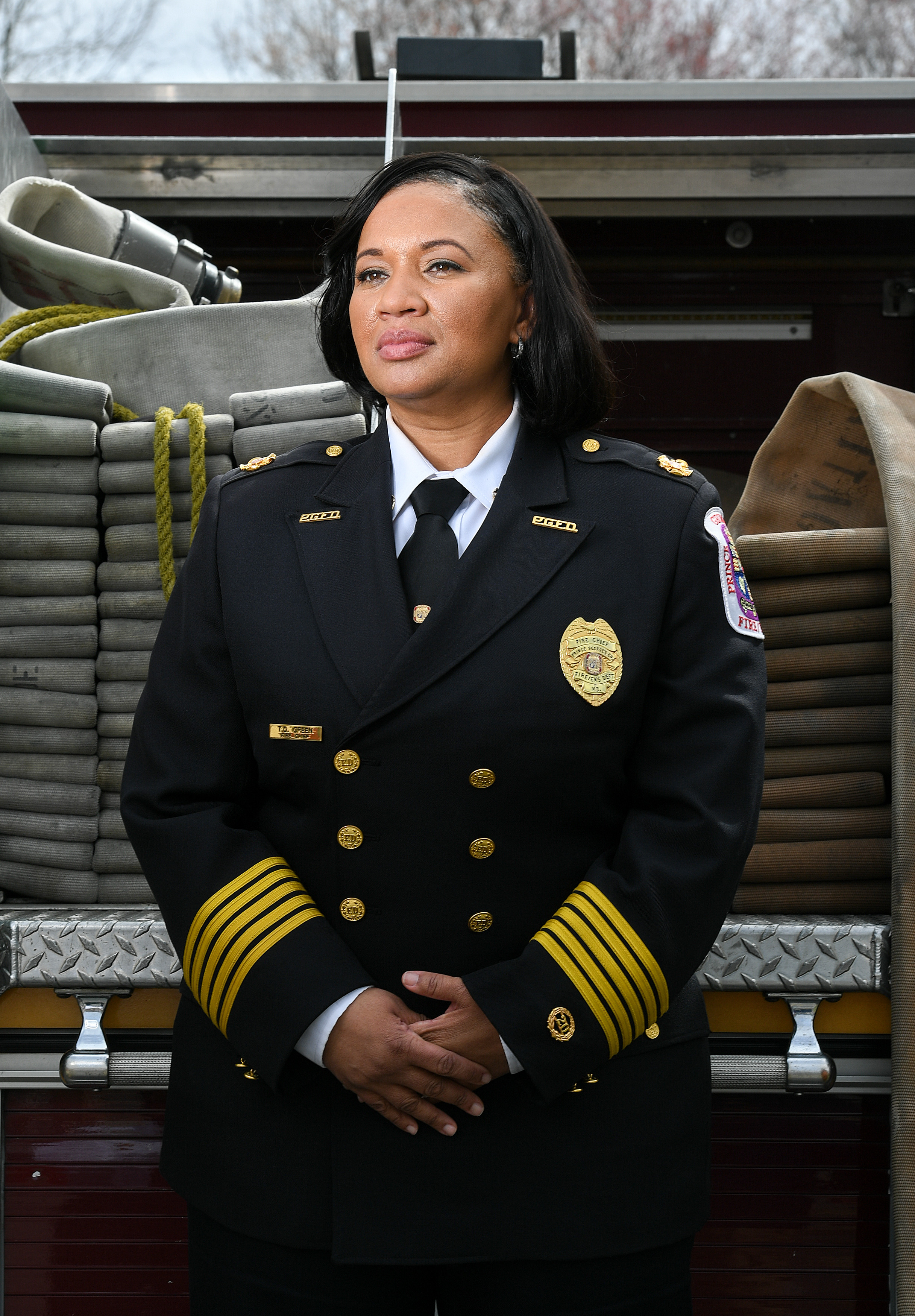 Prince GeorgeÕs County Fire Department Chief Tiffany Green – Photos by ...